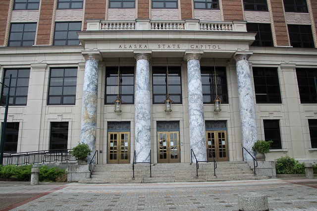 The Alaska State Capitol in Juneau - The Last Frontier
